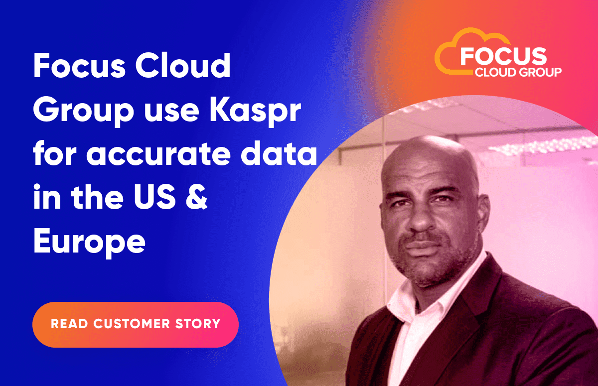 Focus Cloud Use Kaspr For Accurate Data in the US & Europe